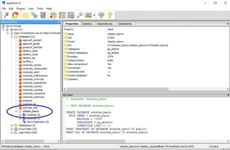 Como Se Conectar Remotamente Ao Postgresql Homehost
