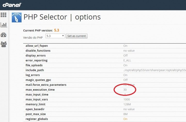 Como alterar o max_execution_time do PHP | Homehost