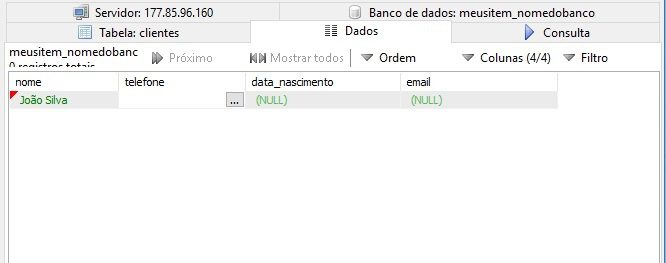 Heidi SQL: Como conectar, criar tabela e inserir dados | Homehost