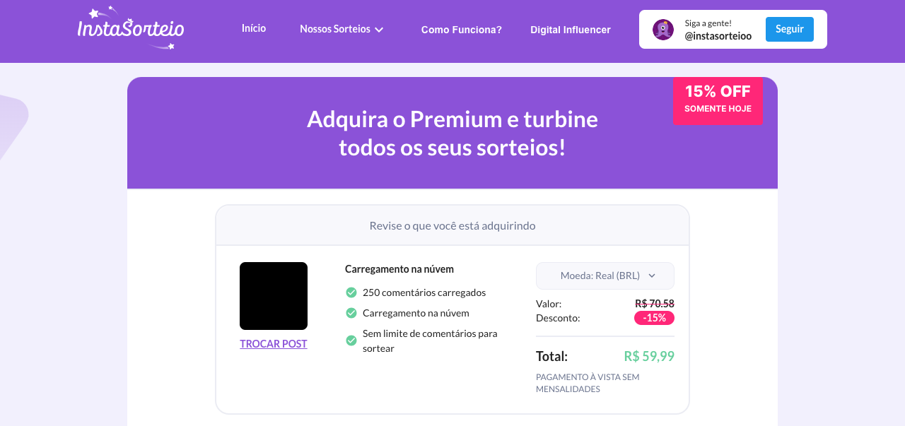 Sorteio no Instagram: 25 ferramentas para sortear no Instagram