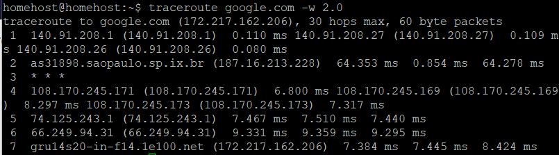 Tracert: como rastrear rotas com traceroute | Homehost