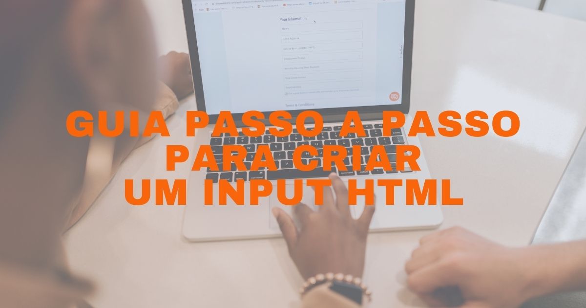 Input HTML: criando campos em um formulário HTML | Homehost