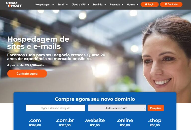 A melhor hospedagem de sites: a opção ideal para seu negócio | Homehost
